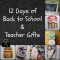 12 Days of Back to School Crafts