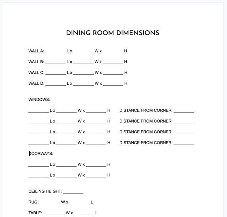 Mind Blowing Dining Room Size Guide & Decorating Rules