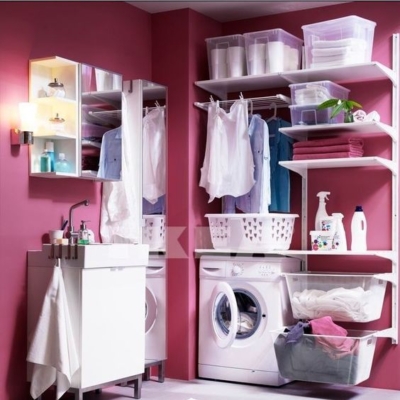 26 Pink Laundry Room Ideas to Make You Want to Do Laundry Now!