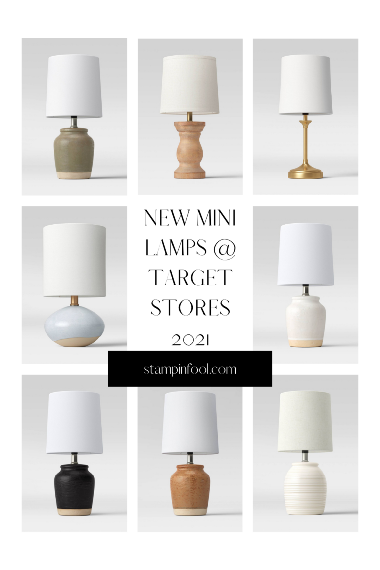 Mini Lamps NEW at Target that You Don't Want to Miss