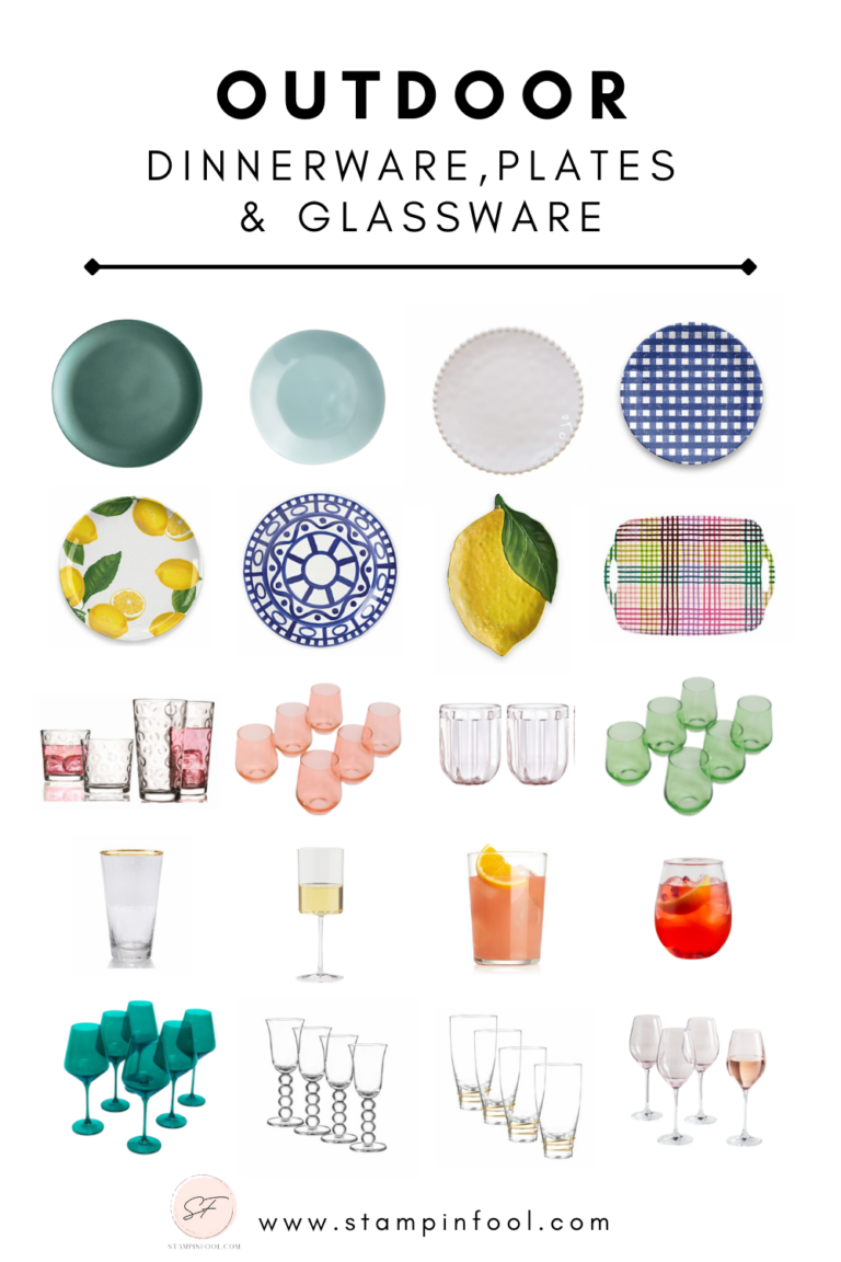 Freshen Up Your Table with New Summer Outdoor Dinnerware