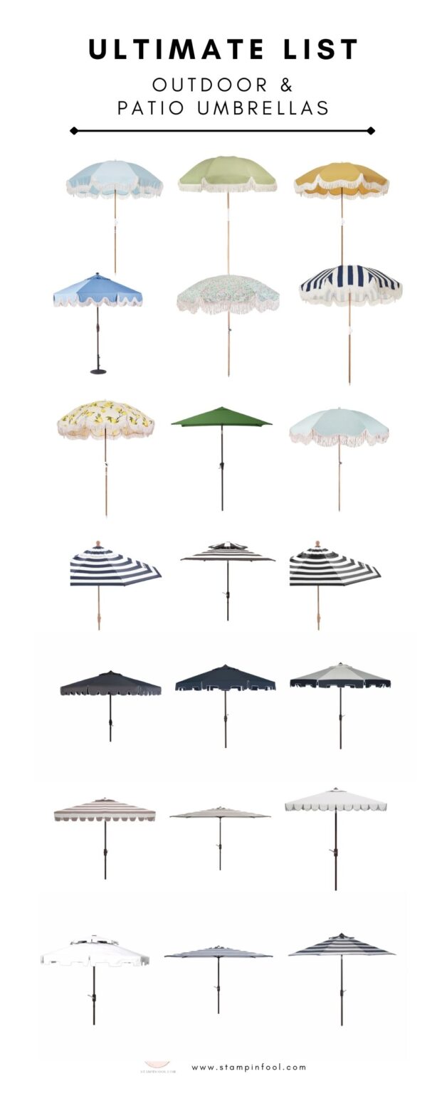 Ultimate Guide to the Best Patio Umbrellas for Outdoor Entertaining 2021