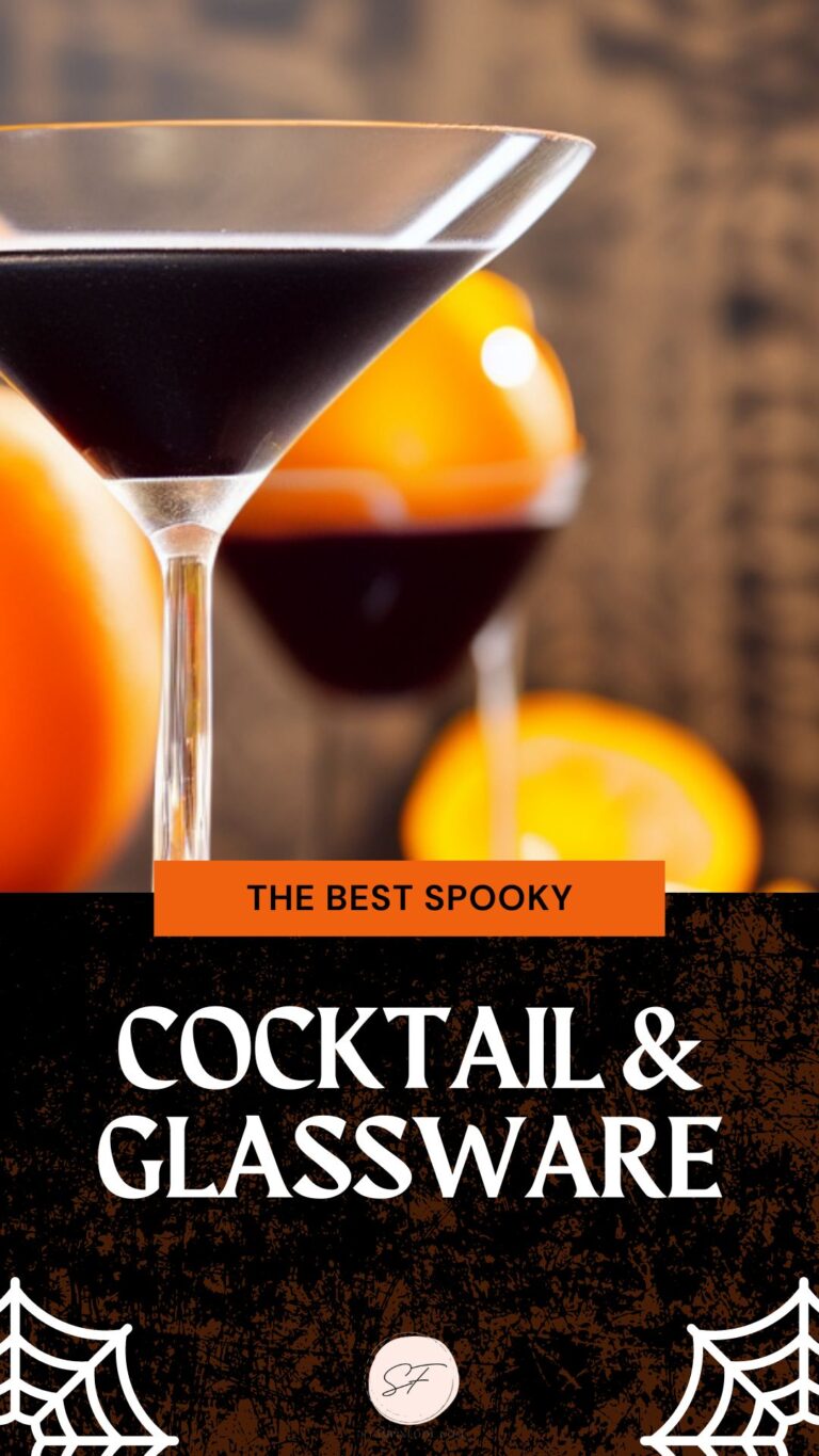 Spooky Cocktail Recipes & Fun Glassware