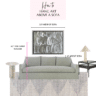 How to Hang Art Above the Sofa Like a Pro
